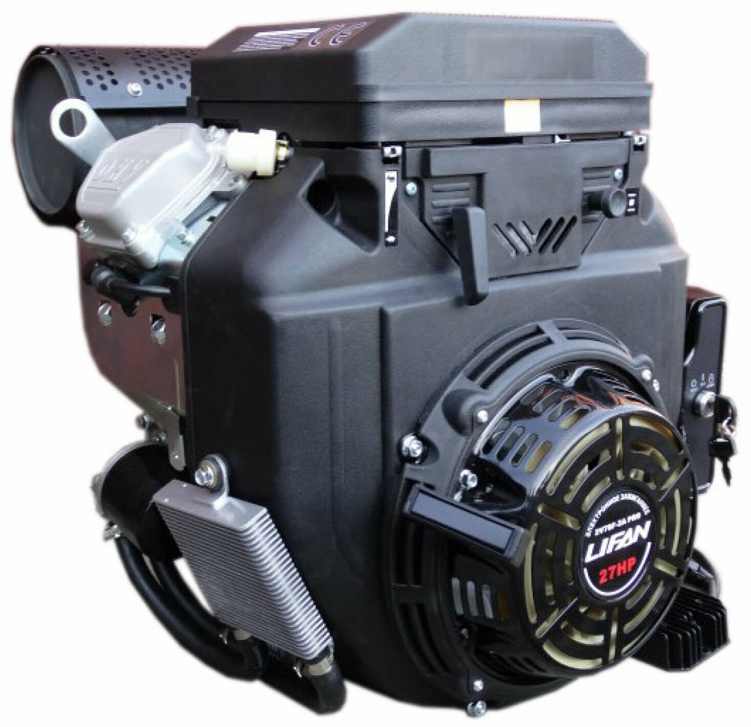 Двигатель Lifan бензиновый 2V78F-2A PRO (27 л. с, горизонтальный вал 25 мм, 2-хцилиндровый) 2V78F-2A PRO