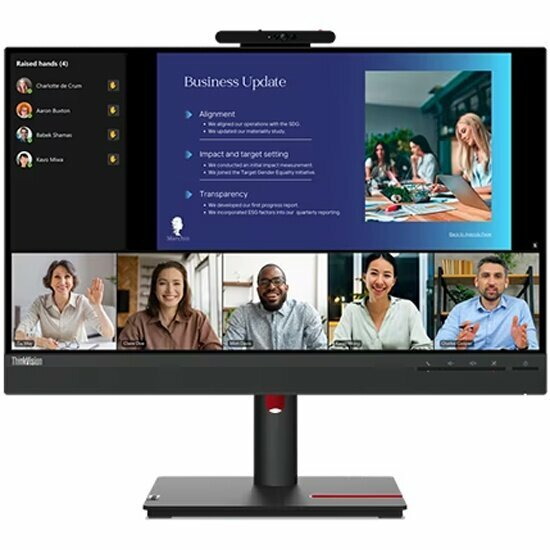 Монитор Lenovo ThinkVision T24v-30 23.8" Black