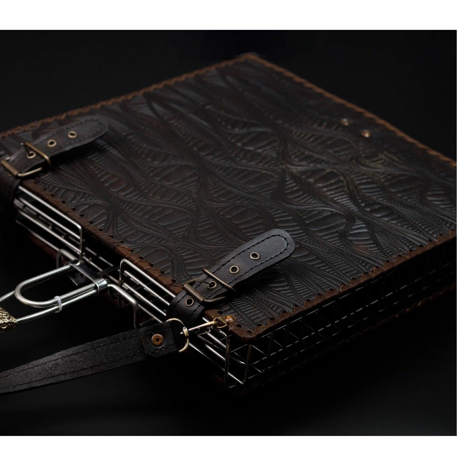 Кожаный чехол для решетки-гриль