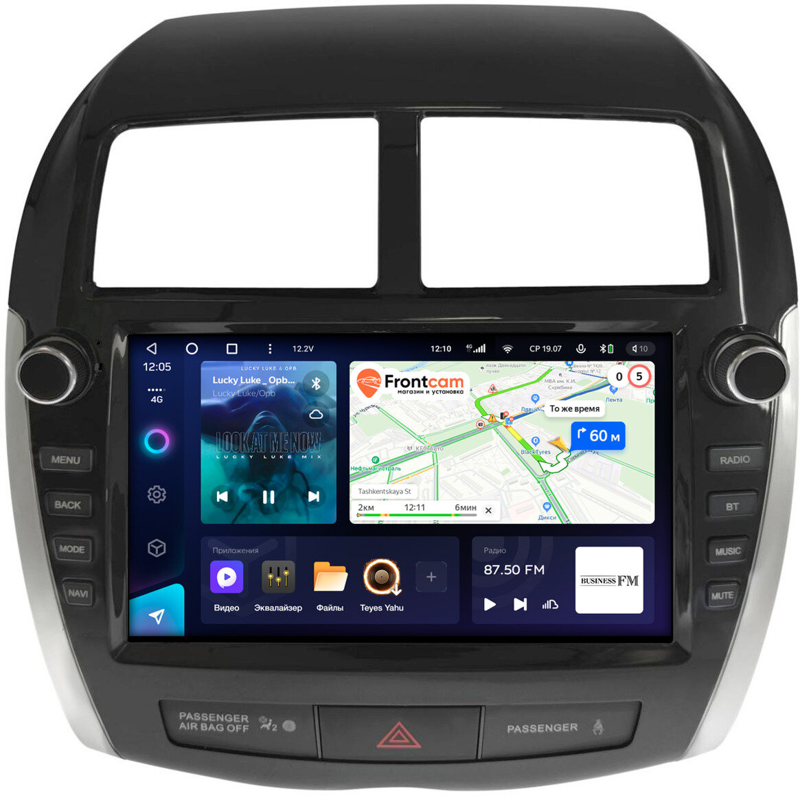 Штатная магнитола Mitsubishi ASX, Outlander Sport, RVR 3 2010-2019 (авто без Rockford) Teyes CC3L 4/32 9" RM-9-3752 Android 10 (4G-SIM, DSP, IPS)
