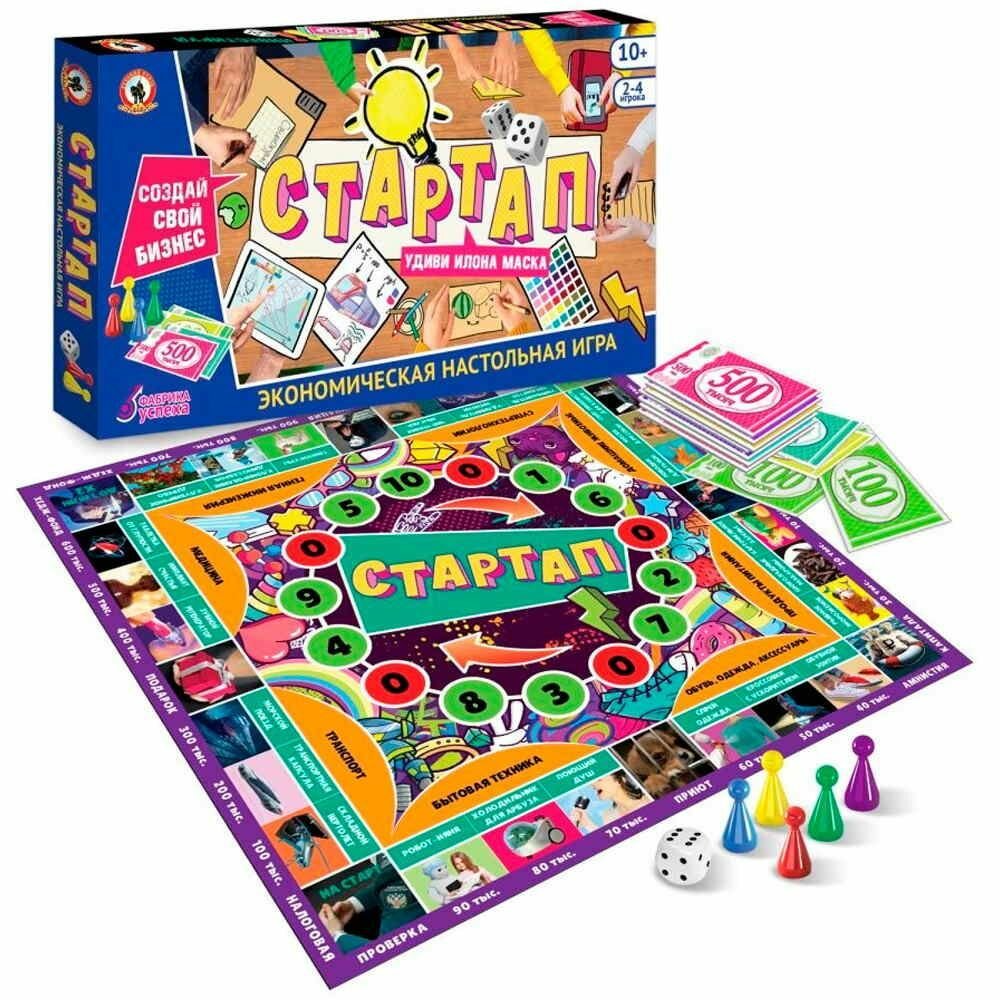 Экономическая настольная игра "Стартап"