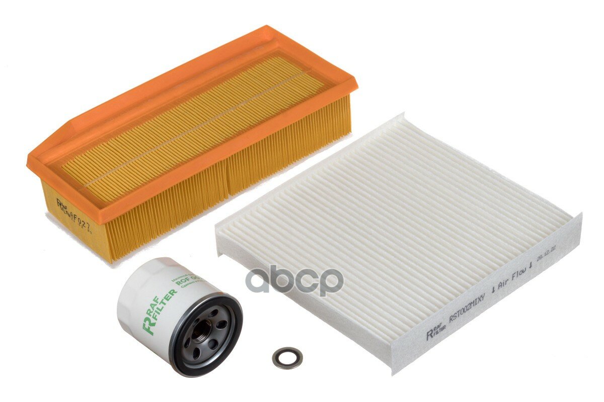 Комплект То Эконом Lada Vesta, Lada X-Ray, Renault Arkana RAF FILTER арт. RT010E