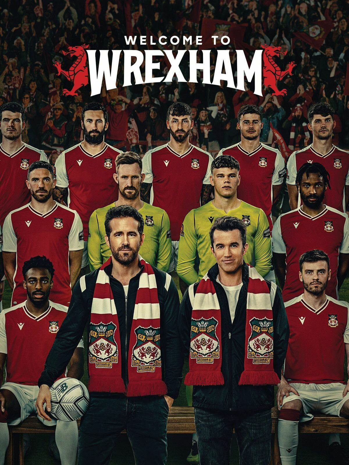 Постер для интерьера на стену (60х90 см). Добро пожаловать в Рексэм (Welcome to Wrexham)