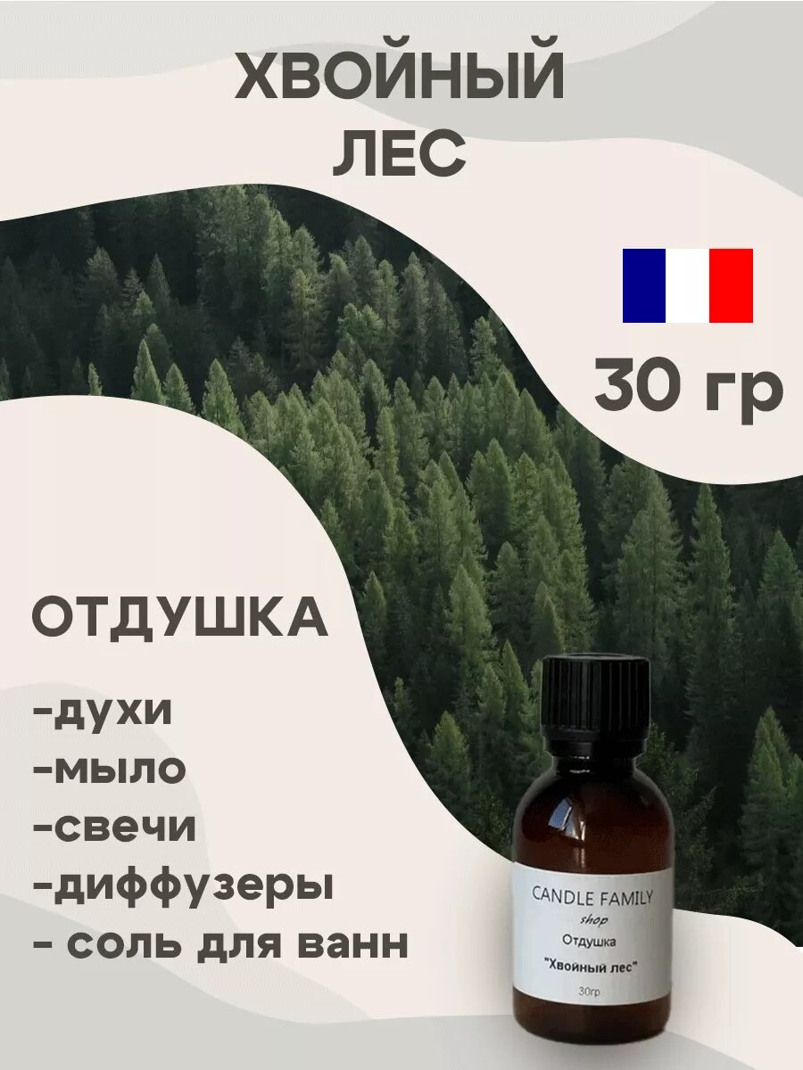 Отдушка для свечей и мыла. Ароматизатор косметический