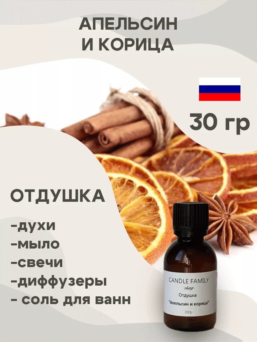 Отдушка для свечей и мыла. Ароматизатор косметический