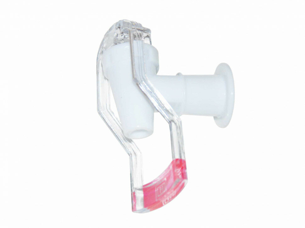 Кран кулера под кружку, внутренняя резьба (красный) KL007 Красный