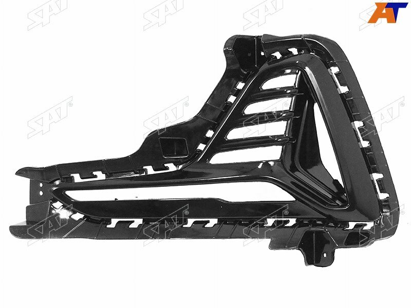 Оправа противотуманной фары SAT STHN26219A2, для Hyundai Sonata, передняя левая, чёрная