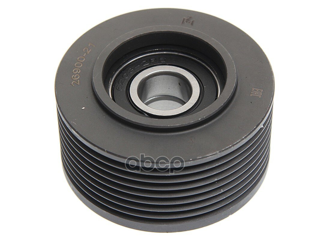 Ролик ГАЗ, КАМАЗ, ПАЗ дв. CUMMINS ISF 3.8, ISBe, ISDe промежуточный ручейковый MEGAPOWER MEGAPOWER Automotive арт. 130-11-013