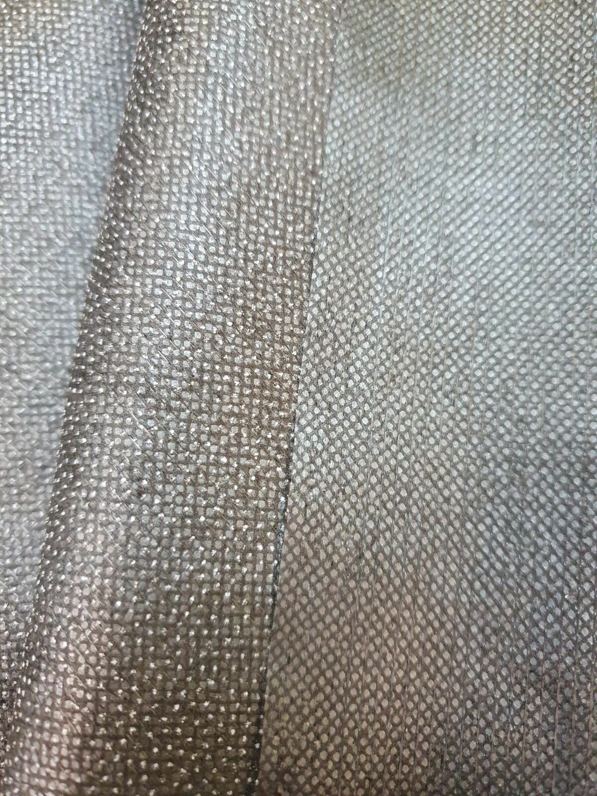 Флизелин клеевой нитепрошивной на отрез для шитья и рукоделия, цвет черный, ширина 90 см, длина 1 м