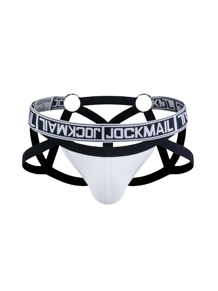 Мужские трусы джоки белые JOCKMAIL JM4031-1 XL (50)