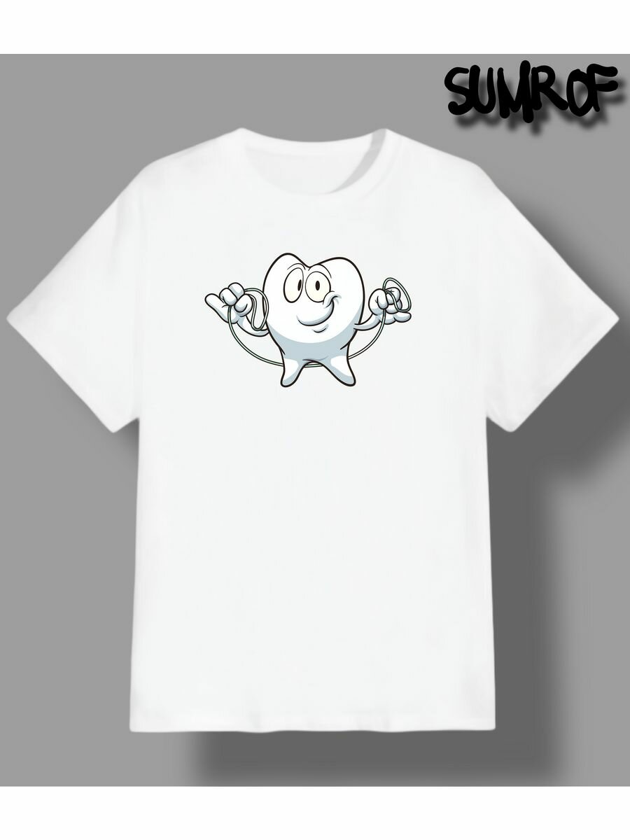 Футболка зуб стоматолог врач