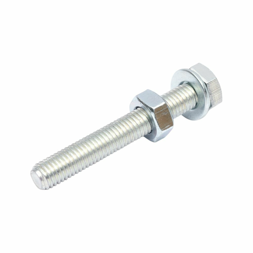 Болт с ш/г полная резьба Качественный крепеж набор DIN 933 10х70 10 шт 0301069 КЧ