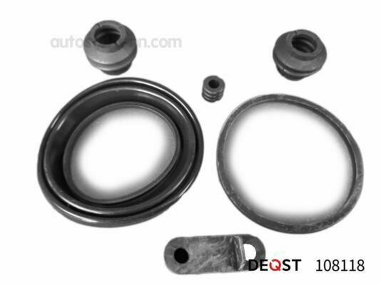 DEQST 108118 Ремкомплект тормозного суппорта заднего (для поршня O 38mm, суппорт Aisin Advics). Применяемость TO