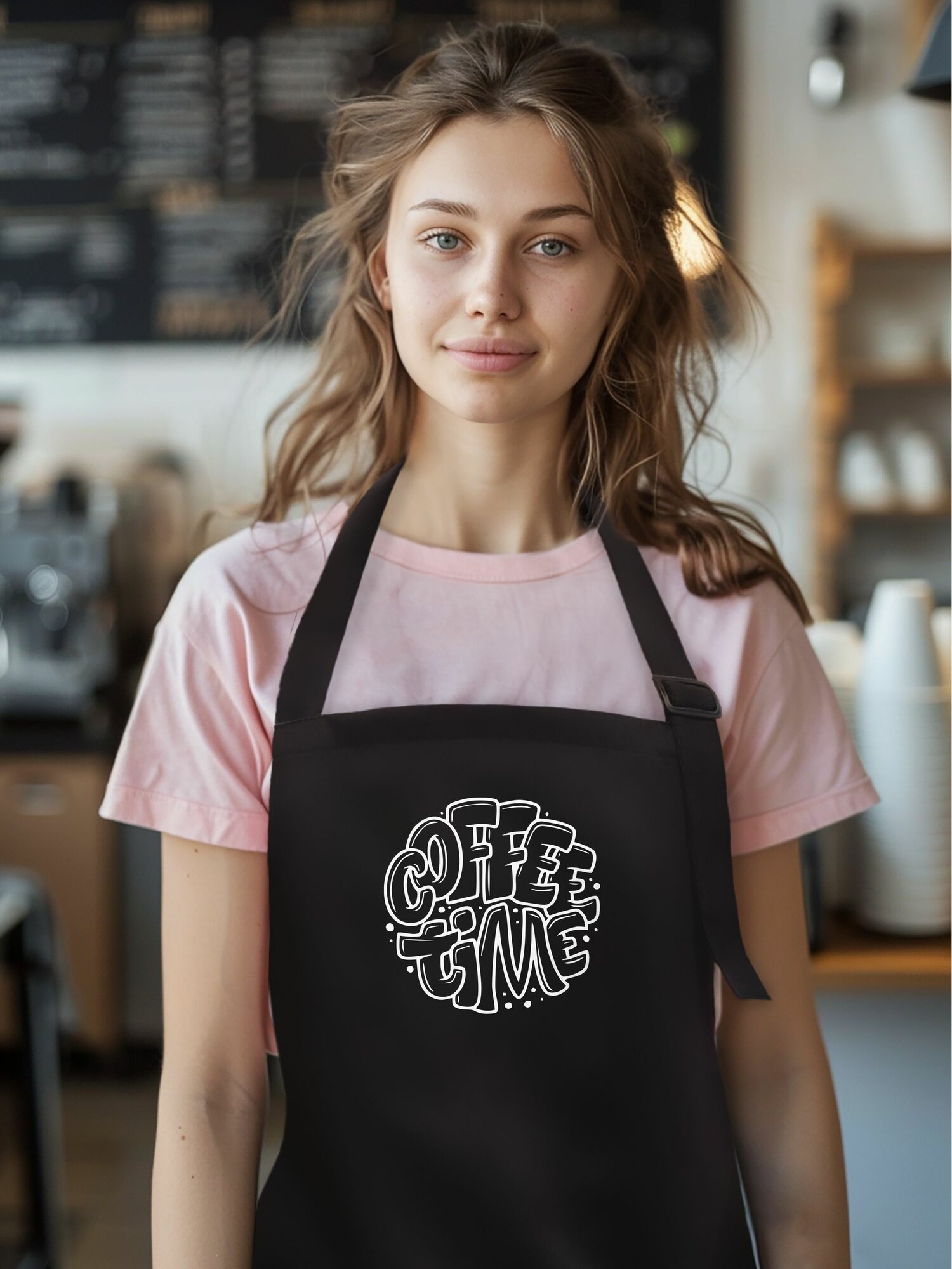 Фартук кухонный женский / Фартук кухонный мужской бариста