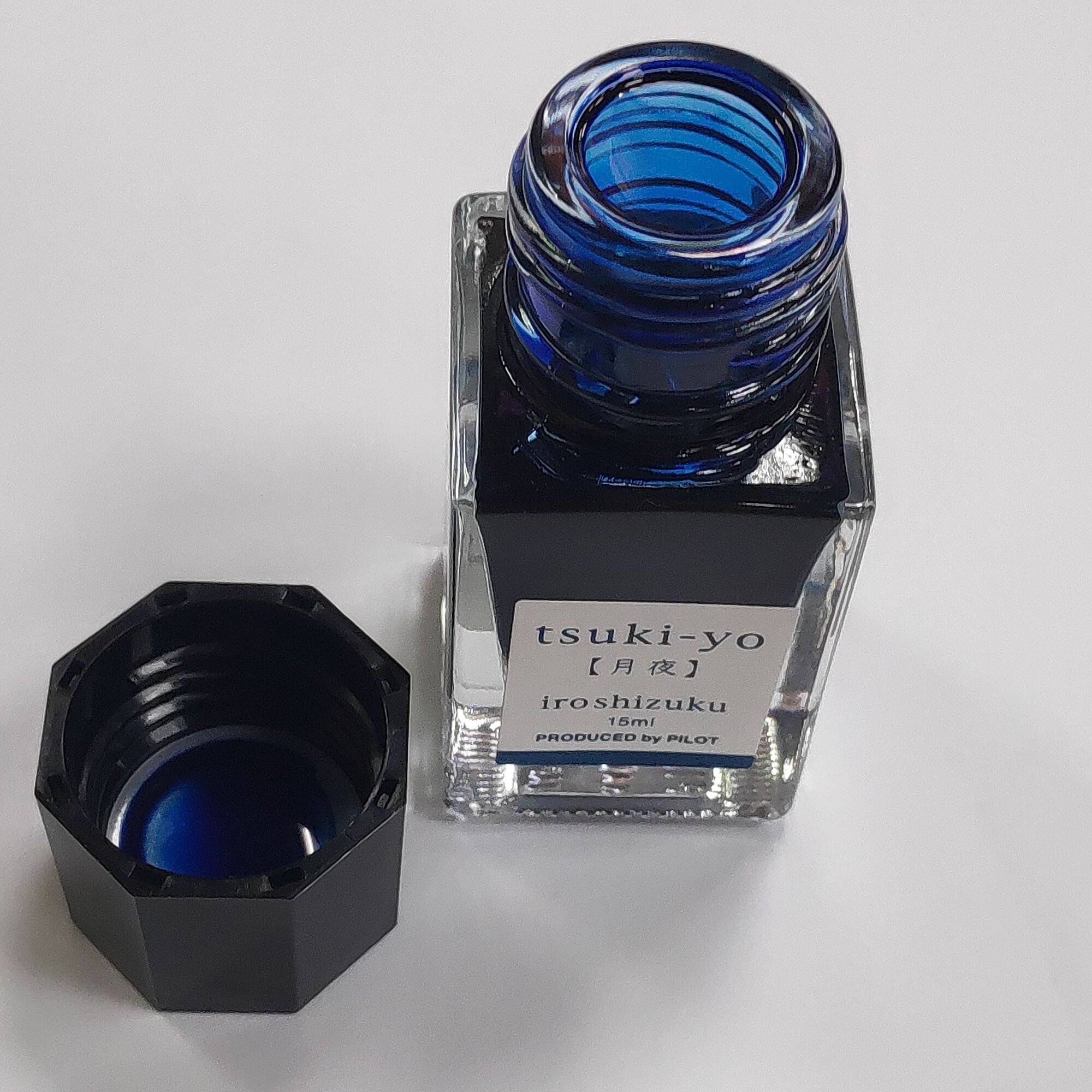 Чернила для перьевой ручки бутилированные "Iroshizuku" PILOT "TSUKI-YO" 15 ML.