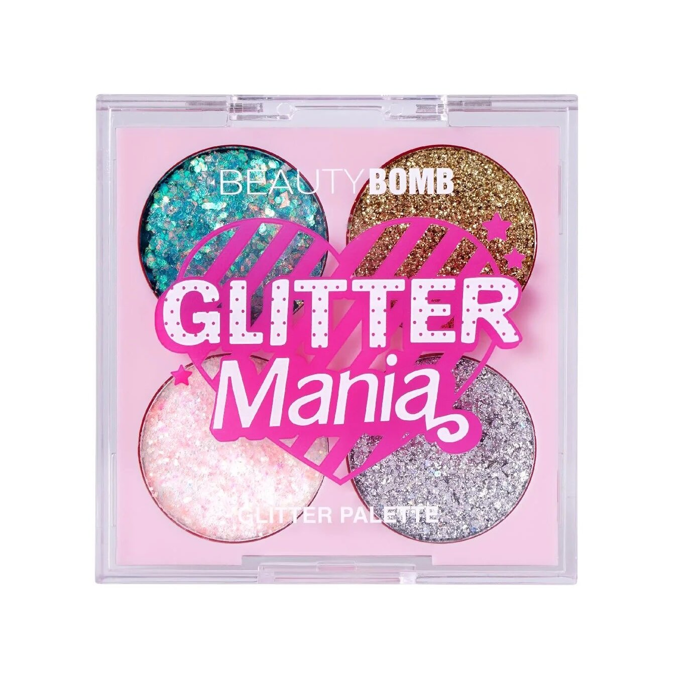 Палетка глиттеров Beauty Bomb Glitter Mania тон 01 3г