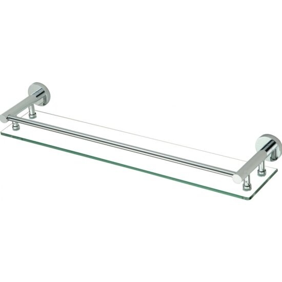 Полка Savol S-608791 стеклянная, 60 см, хром
