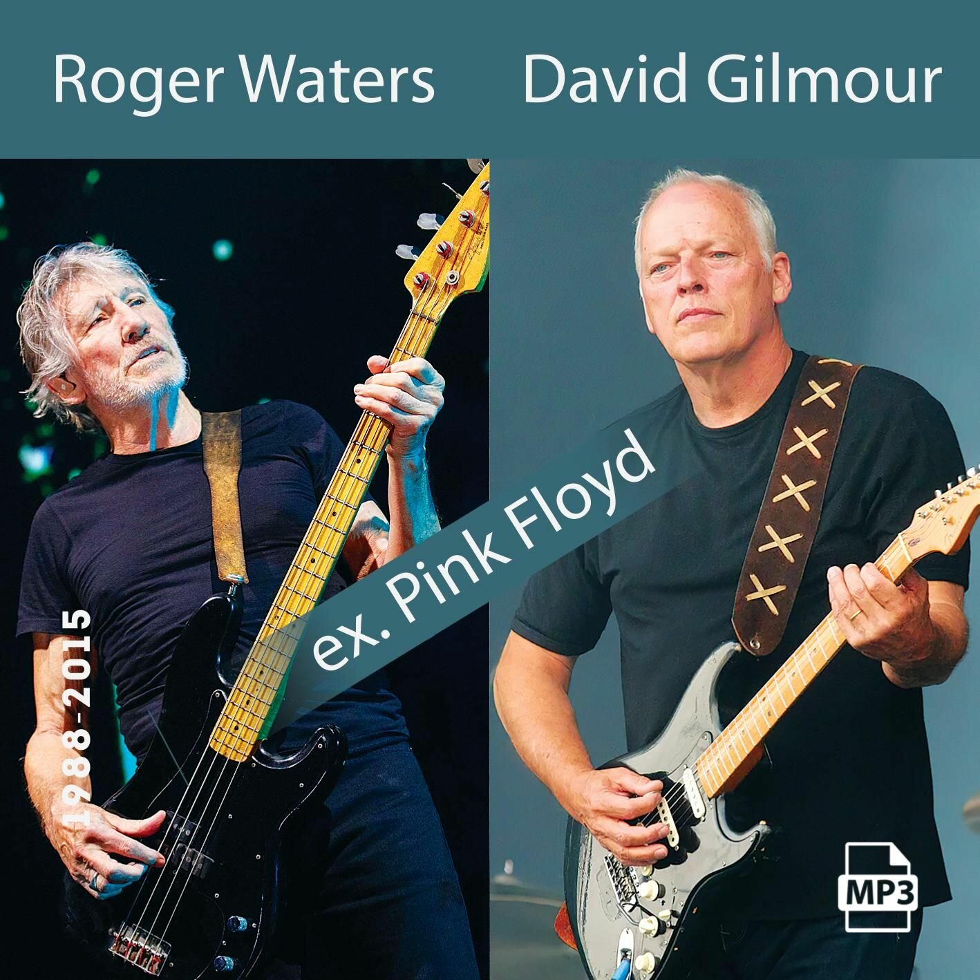 David Gilmour-Roger Waters полная дискография (ex. Pink Floyd) (Сборник CDR) (MP3)