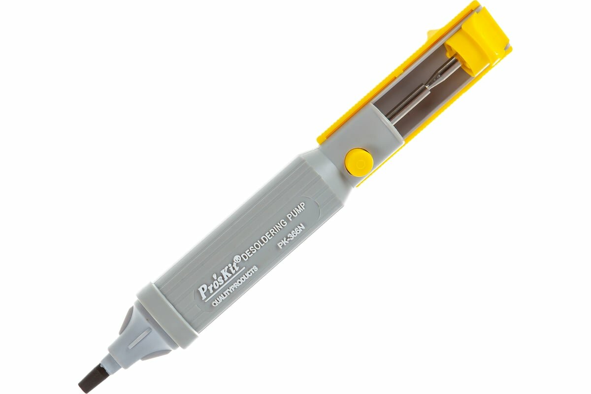 Pro'sKit 8PK-366N-Y Отсос 00160605 - ручной насос для снятия припоя, ремонт электроники