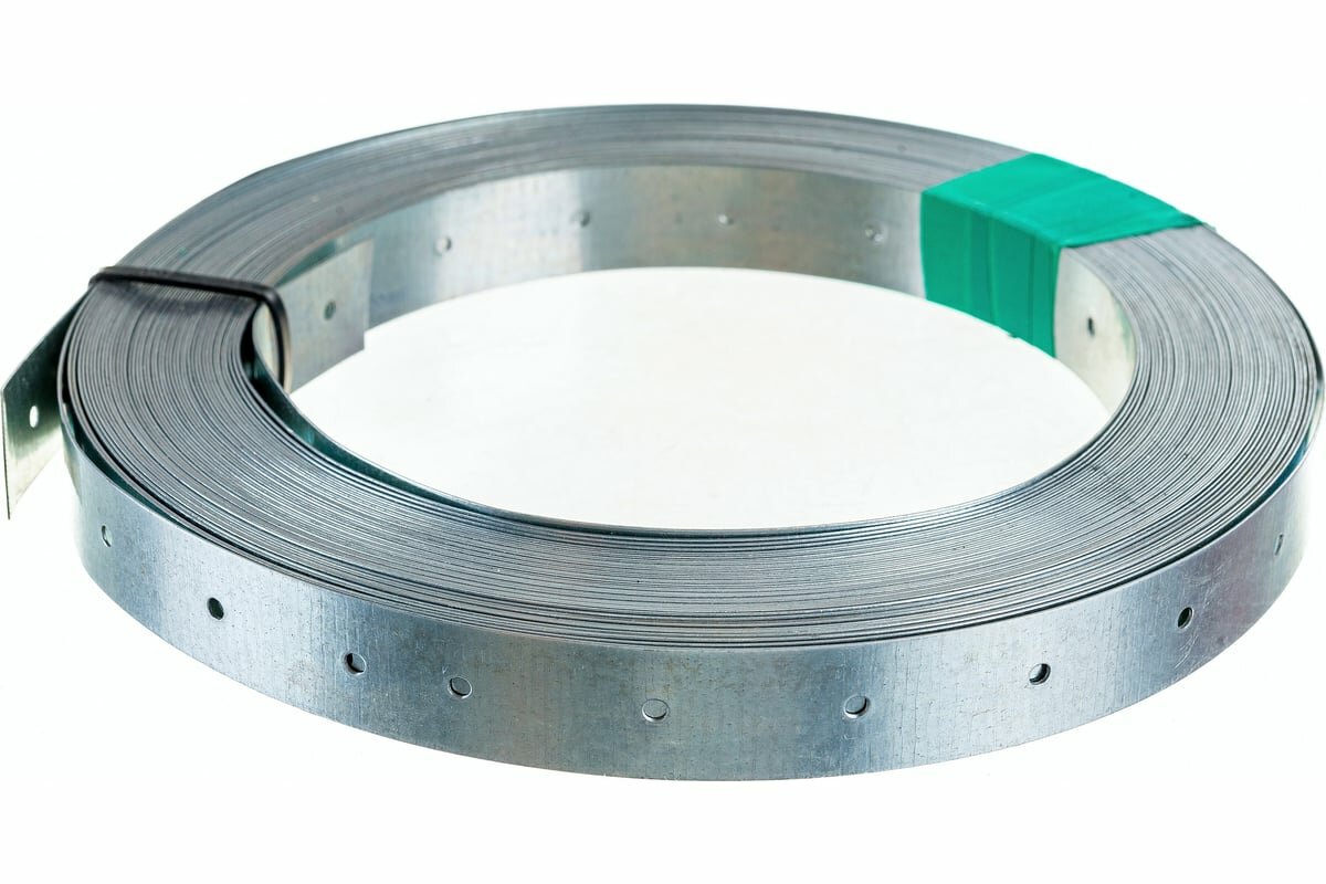 Креп-комп Перфорированная тарная лента 20х0,5 с отверстиями (25метров) тар20055