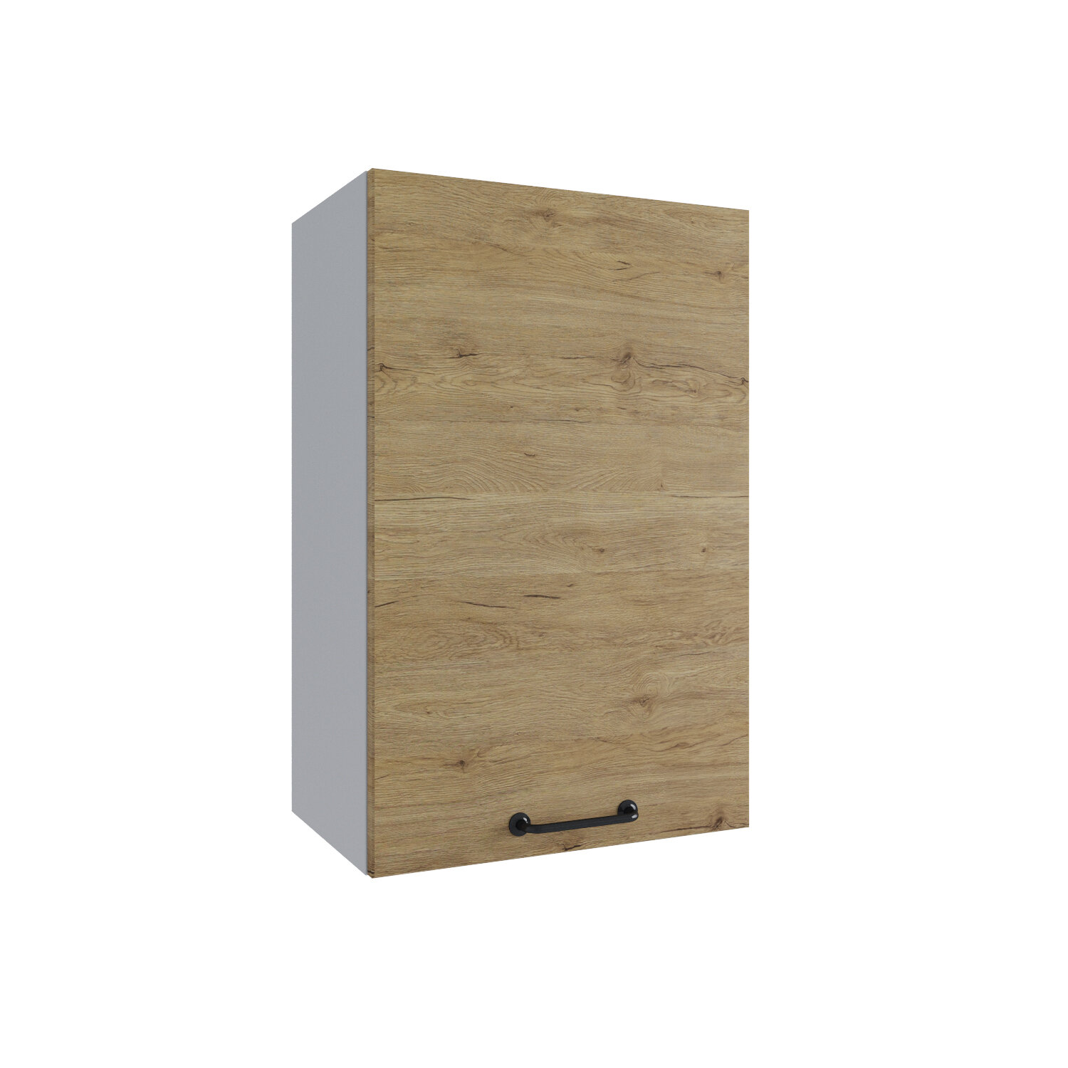 Кухонный шкаф навесной, П 450/2, Кухня Лофт, Серый / Дуб Цикорий