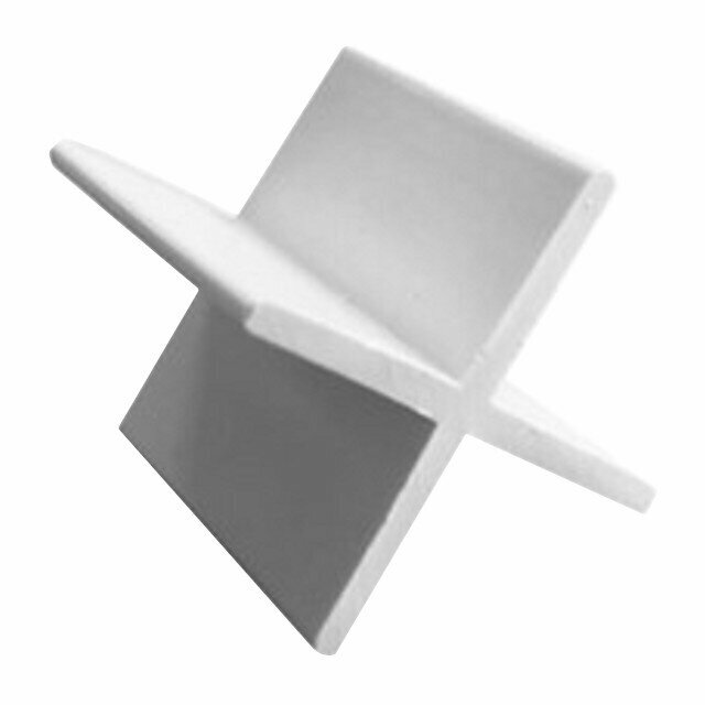 DECOR крестики для кафельной плитки 1,5 мм белые набор 20 шт для выравнивания швов