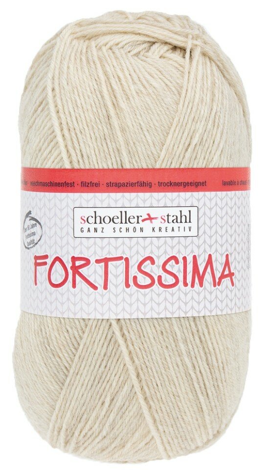 Пряжа Austermann 90038 Fortissima Socka 4-fach Uni 100 г 420 м #2073