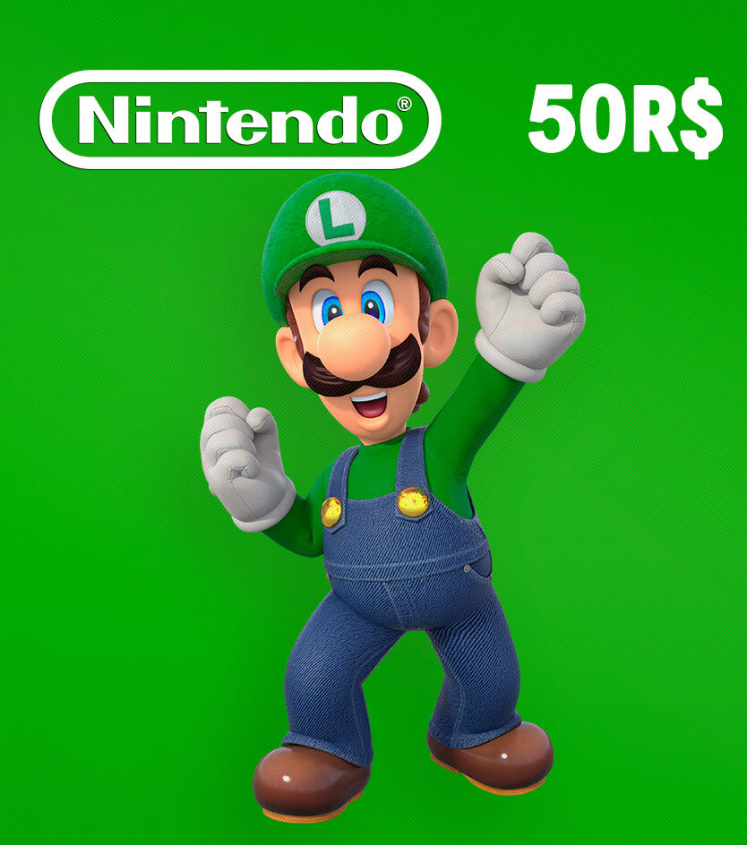 Nintendo eShop карта пополнения 50R$ (Бразилия)