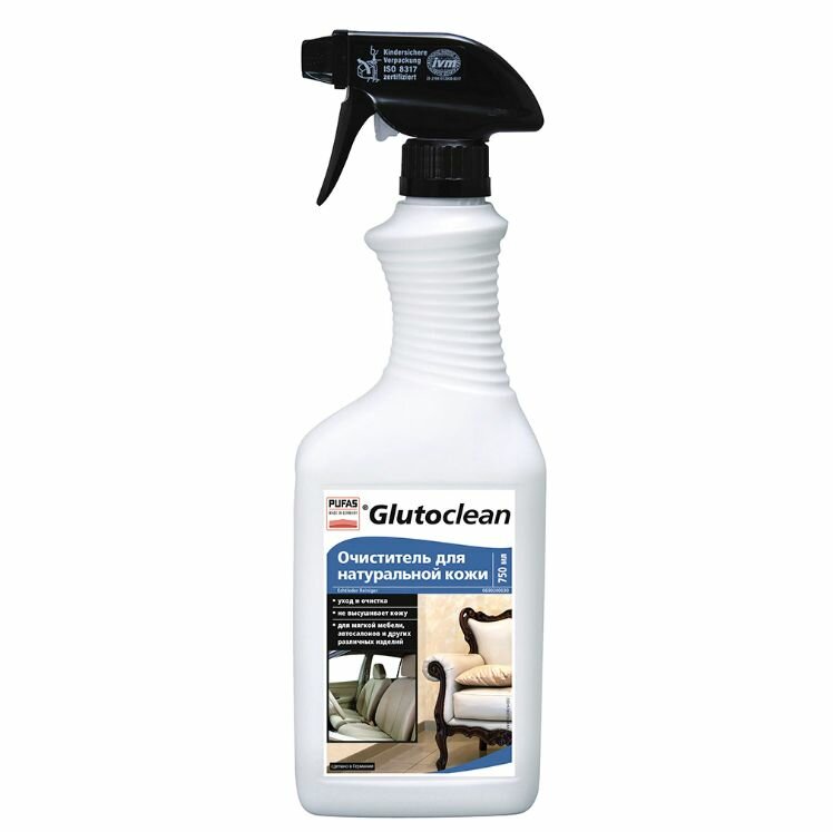 Очиститель для натуральной кожи PUFAS Glutoclean 750 мл
