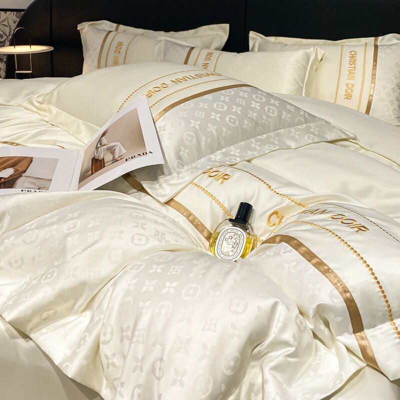 Комплект постельного белья Butterfly Feng Shui, шелк, 100%, 4 предмета