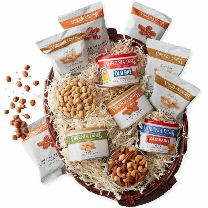 Подарочный набор орехов Virginia Diner Taste of VA Diner Basket, большой