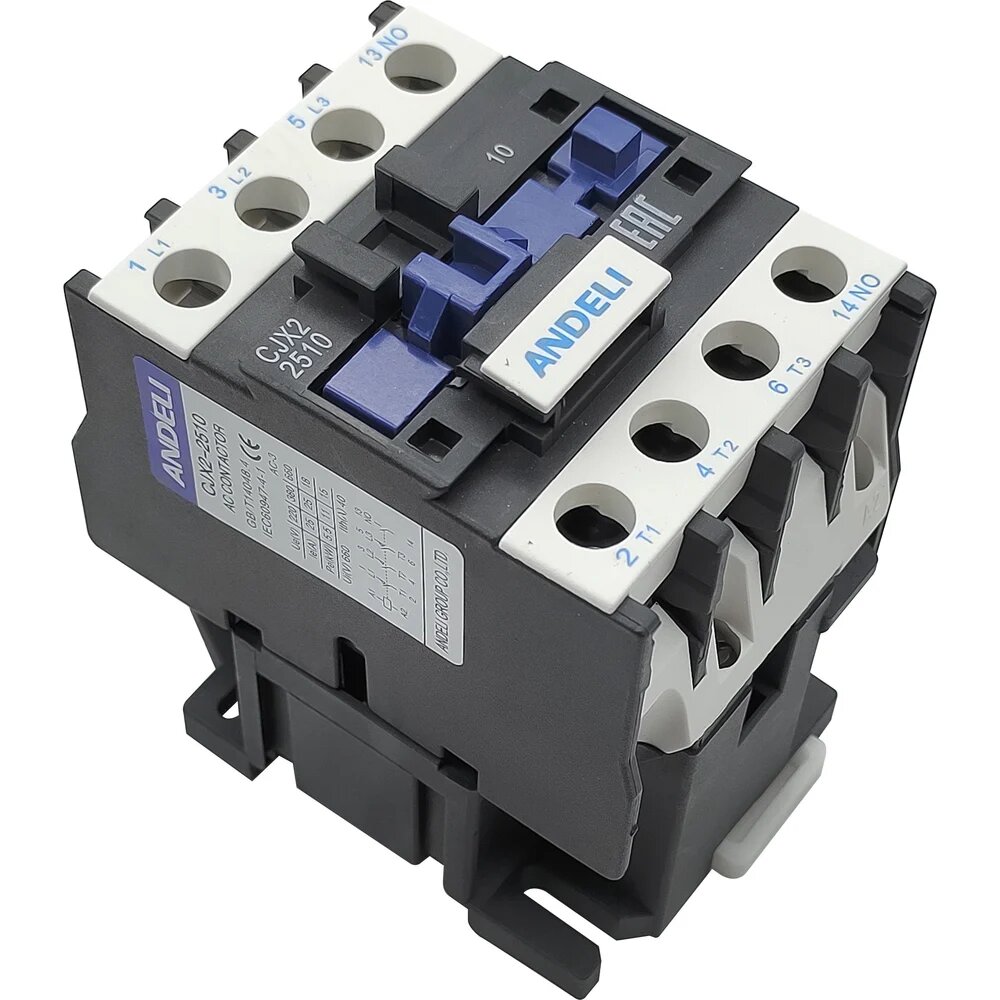 Контактор ANDELI CJX2-2510 25A 24В/AC3 1но 50Гц ADL08-038