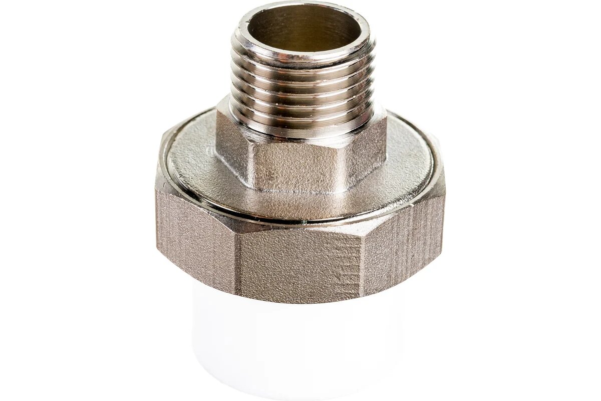 СТМ Муфта PP-R комб. разъемная н./р. DN 25х1/2 пласт CPRM2512