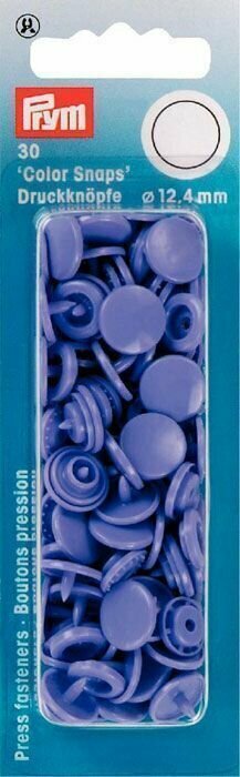 Кнопки Color Snaps, цвет сиреневый 12,4мм 30 шт в уп PRYM 393128