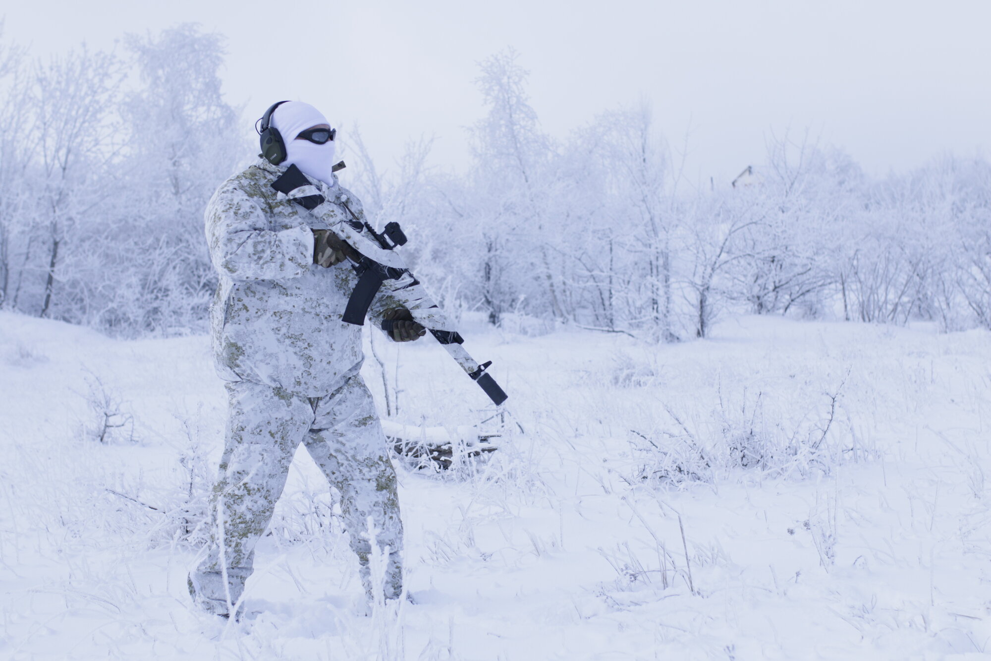 "Кавказский Барс" - маскировочный зимний костюм "Метель", размер 48/50, рост 170/176
