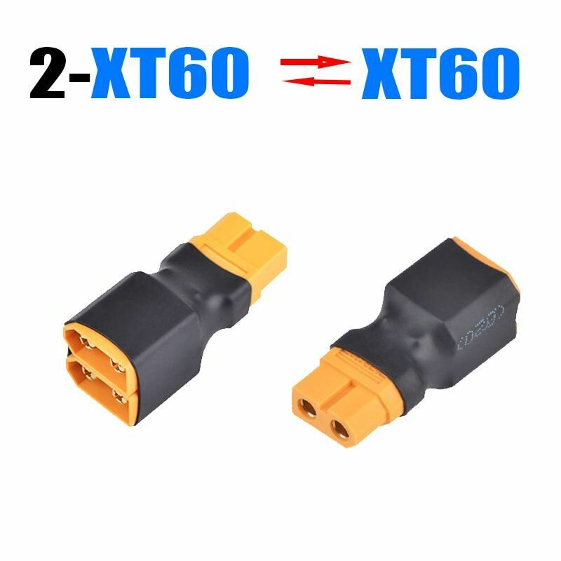 Переходник XT60 мама на 2 XT60 папа (XT60-F to 2 XT60-M)