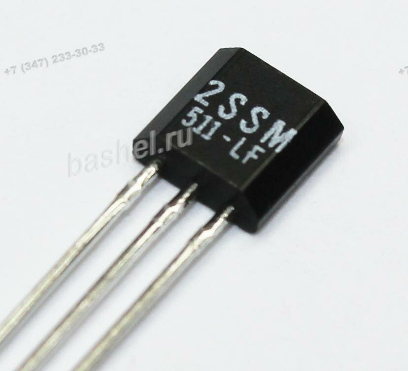 2SS52M, Датчик Холла, (TO92UA), Honeywell, всеполярный (HONEY)