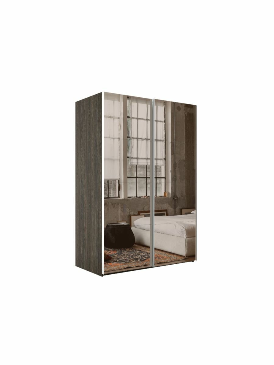 Шкаф купе Эста 2,0 2зерк бронза