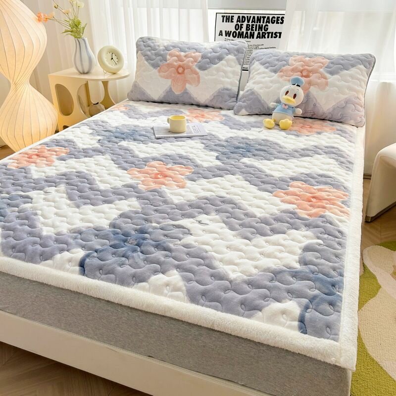 Самый продаваемый всесезонный теплый мягкий матрас-одеяло 200x230cm