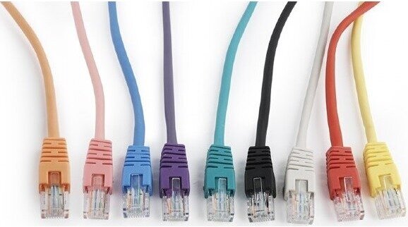 Патч-корд ExeGate UTP-RJ45-RJ45-5e-7,5M-GY, cat.5e, 7,5м