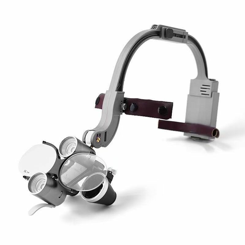 Фары для электронного обслуживания, идентификации ювелирных изделий и красоты, 5 Вт, 3,5-кратное увеличительное стекло, 2 батарейки