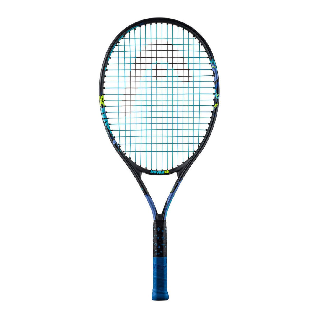 Ракетка для тенниса детская HEAD Junior 25 Novak 2024, Black/Purple, 07