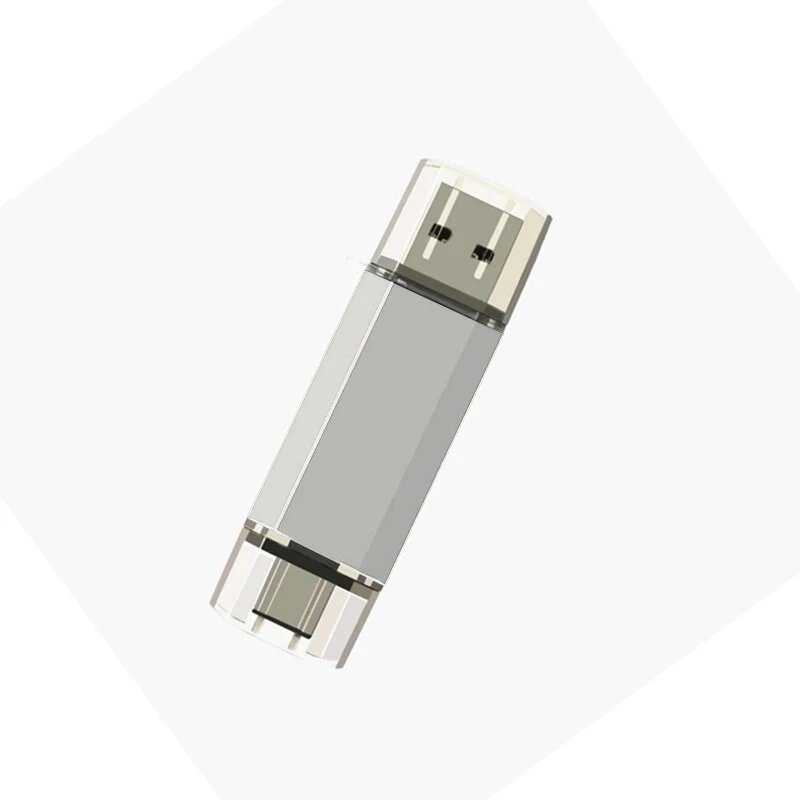 USB-флешка 128 ГБ Type-C, серебристая