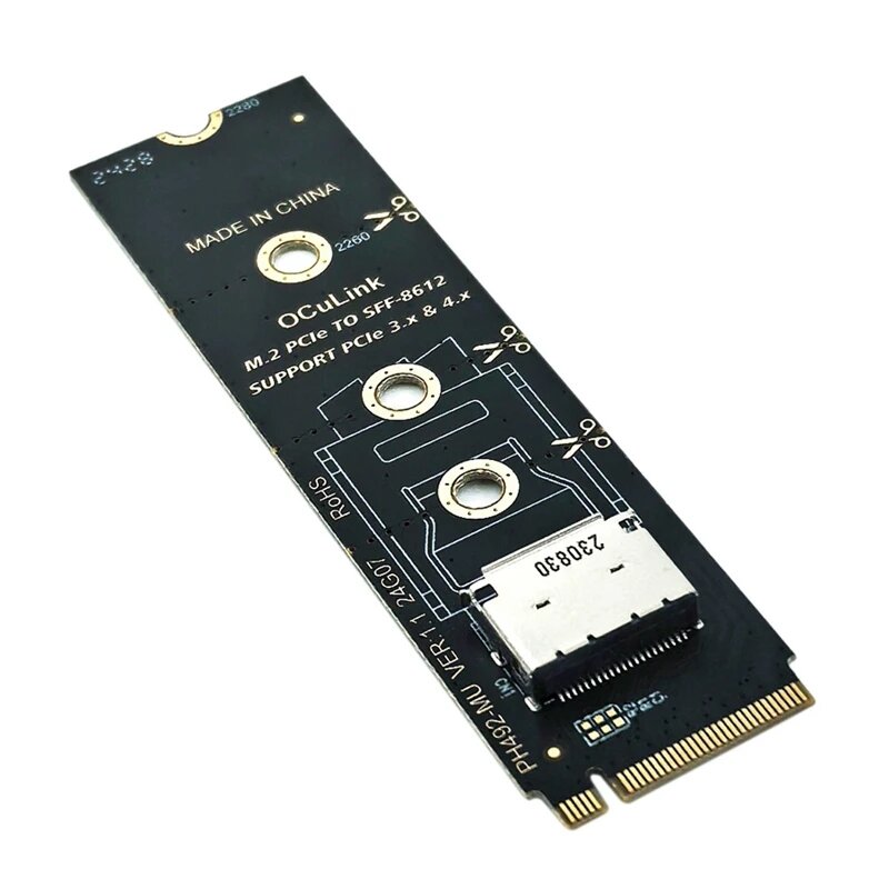Адаптер M.2 Nvme Pcie для женской док-станции Oculink
