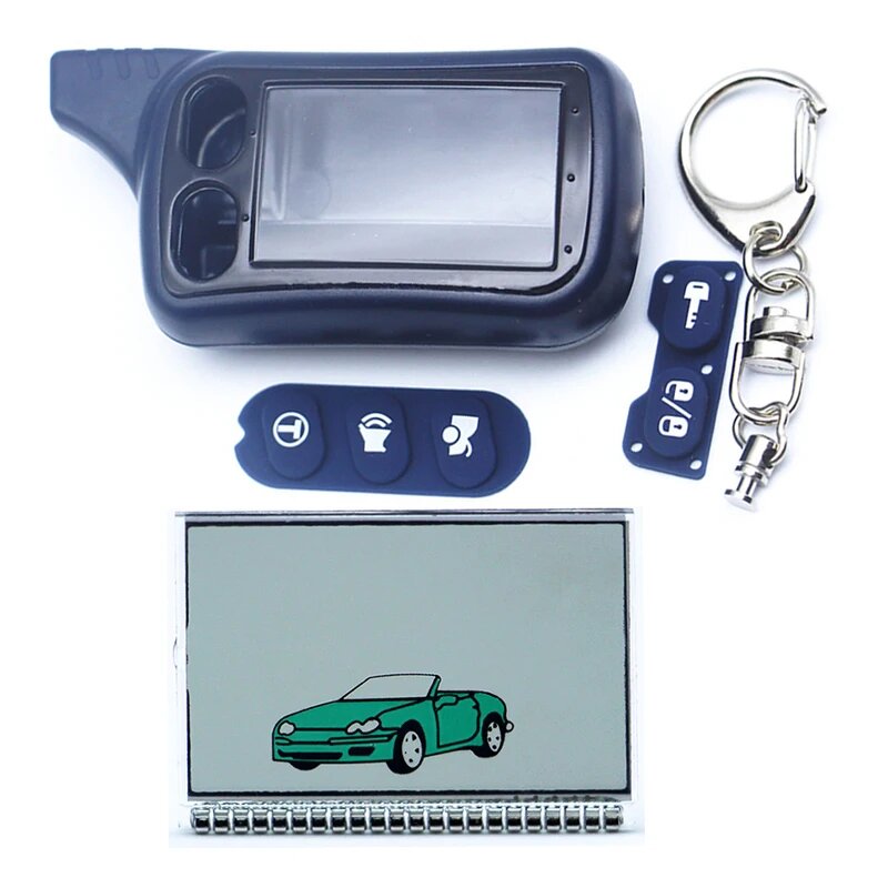 Чехол-брелок для ключей, для двусторонней сигнализации Tomahawk 9010 TZ9010 Tomahawk TZ9030, TZ TZ-9010 9030, 9020 TZ9020 TZ-9030 9010