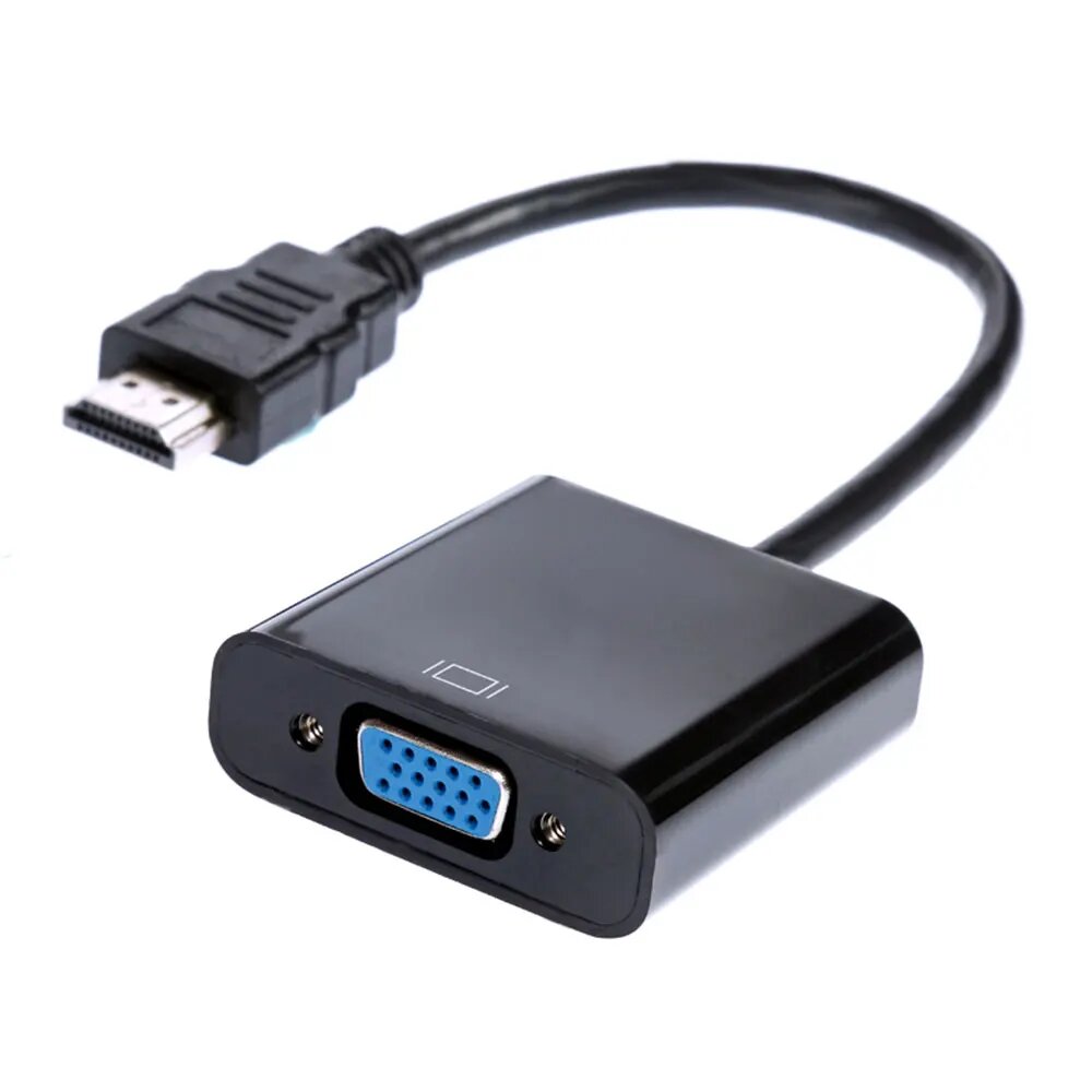 Адаптер HDMI на VGA Only Converter, 1080P