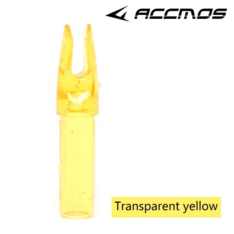 Держатели для стрел Accmos, прозрачно-желтые