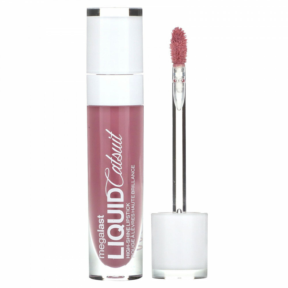 Wet n wild, MegaLast, жидкая помада с эффектом сияния, оттенок 943B Chic Get Real, 5,7 г (0,2 унции)