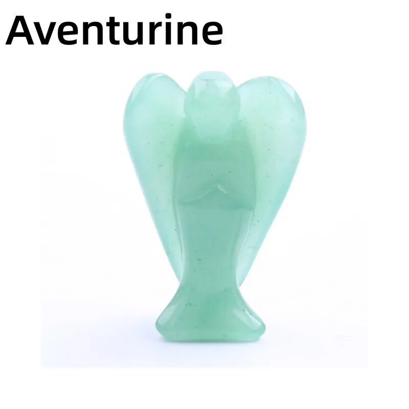 Фигурки ангелов из камня Aventurine
