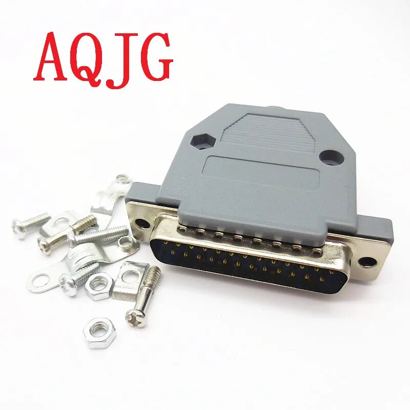 10 шт. Пластиковая крышка корпуса бленда для Φ 25 контактов 2 ряда DB25 контактная серия db25 Мужская Женская DIY с оболочкой разъем